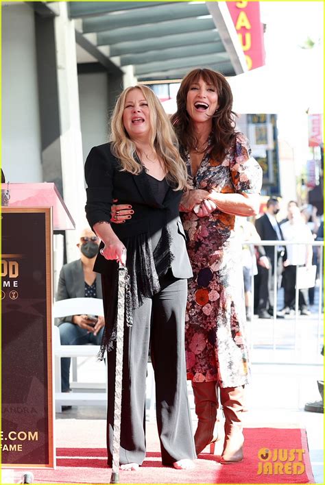 Selma Blair And Christina Applegate Support One Another As They Both