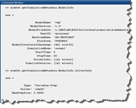 simulation metadata guy on simulink matlab and simulink