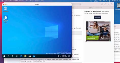 how to install windows 10 or linux on mac with apple m1