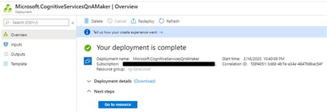 azure qna maker bot microsoft informational bot