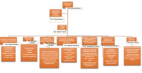 organizational structure btb