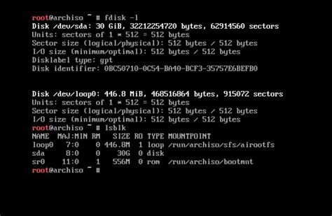 5 the actual installation of arch linux phase 1 uefi arcolinuxd