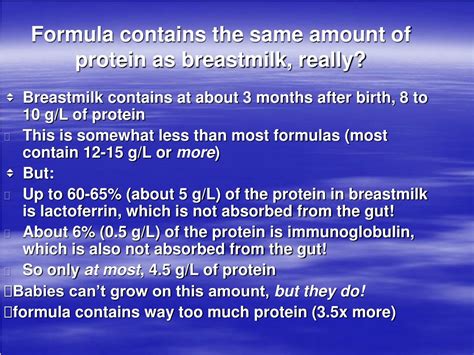Ppt Formula Breast Milk Powerpoint Presentation Free Download