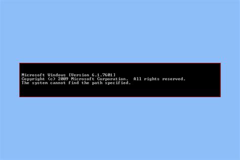 top 9 ways to fix the system cannot find the path specified in windows