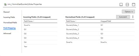 mapping example with a normalizer and aggregator