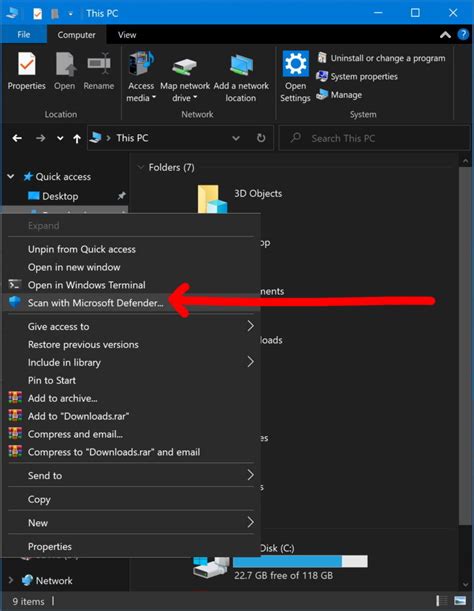 scan folder on windows 10 protect your pc upphone