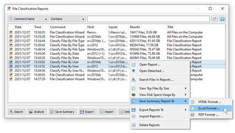 disksorter file classification news