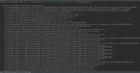 zuul forwarding error exception · issue 3498 · spring cloud spring