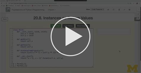 instances as return values classes coursera