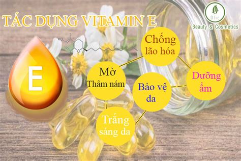 Tác Dụng Của Vitamin E Với Làn Da Mỹ Phẩm Olic Việt Nam