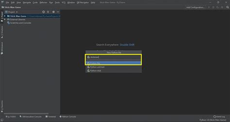 stickman game in python with source code video 2021
