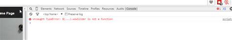 jquery why does this html code give me an error stack overflow