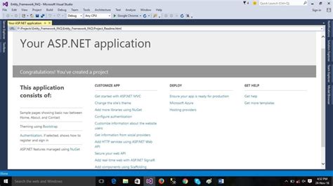 asp mvc application with ef6 code first approach web
