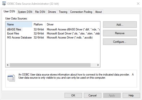 how to create postgresql odbc connection on windows 10