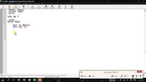 08 assembly language bangla tutorial case conversion youtube