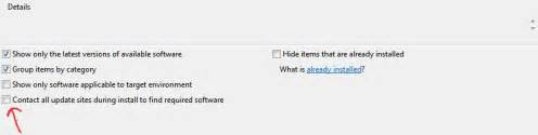 android eclipse error can t complete the install because one or more