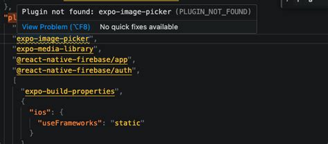 reactjs react native expo image picker errors stack overflow