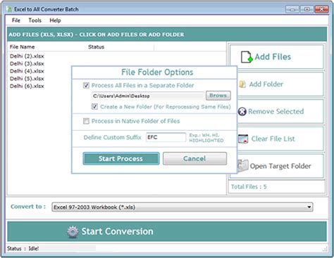 learn how to use excel to all converter