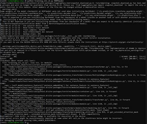 runtimeerror cuda error no kernel image is available for execution on