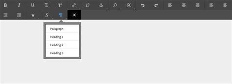 configure the rich text editor