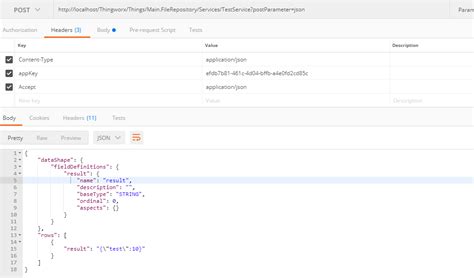 how to access parameters using rest api post meth ptc community