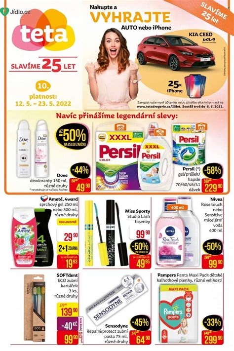 Teta Drogerie Leták Akce Od 12 05 2022 Do 23 05 2022 Jídlo Cz