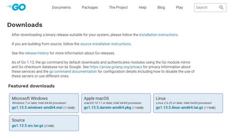 how to install go on linux golang docs