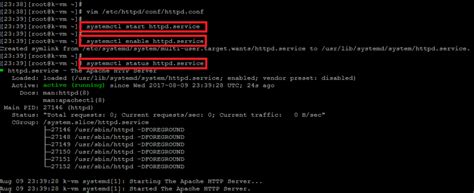 how to install apache web server on a linux vps