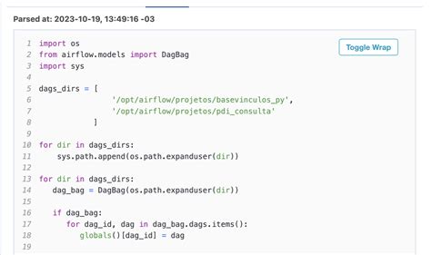 issue with importing and displaying dag code in apache airflow ui when
