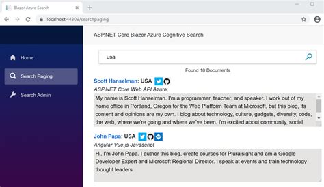 using azure cognitive search suggesters in asp core and