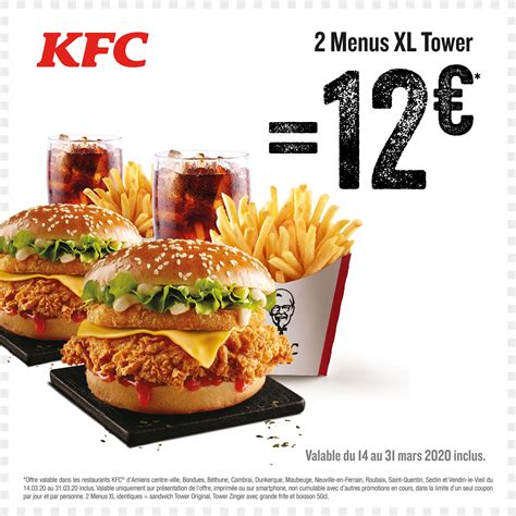 Kfc Dunkerque Offres Gourmande 🔥🍗 Pour Les Fans De Facebook