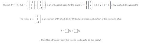 Solved The Set B { → V 1 → V 2 } ⎧ ⎪ ⎨ ⎪ ⎩ ⎡ ⎢ ⎣ − 1 1
