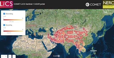 Developing Licsar Automated Processing Of Sentinel 1 Data Centre