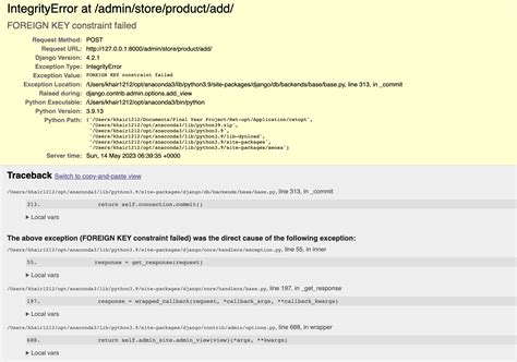 python my custom user model is showing integrity error foreign key
