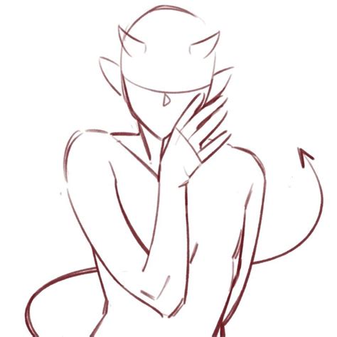 A Drawing Of A Woman Sitting Down With Her Hand On Her Face And Holding