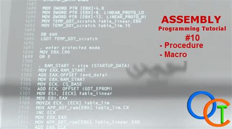 assembly programming tutorial 10 procedure e macro oneclicktutorial