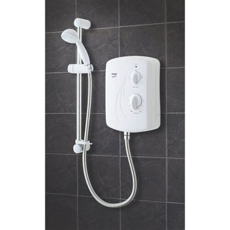 Triton Enrich Manual Electric Shower White 8 5kw Easy Install Ebay