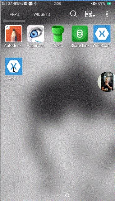 xamarin android immediately terminates stack overflow