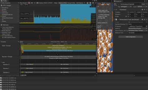 performance in unity async await and tasks vs coroutines c job