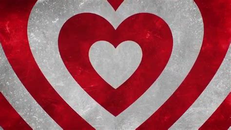 red and white hearts hd motion graphics background loop youtube