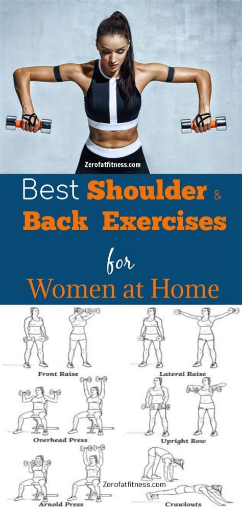 12 Shoulder Workouts For Women Back And Shoulder Exercises At Home