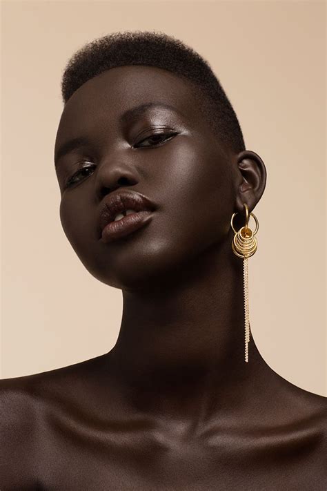 Stunning Photos Of 10 African Dark Skin Models Dark Skin Dark Skin