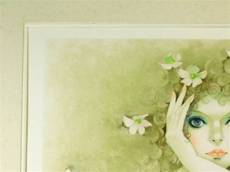 Yahoo オークション 藤田ミラノ Mira Fujita 少女 美人画 人物画 リ