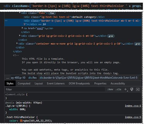 tailwind css breakpoints from props not working tailwindcss stack