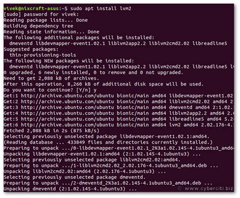 linux mount an lvm volume partition command nixcraft