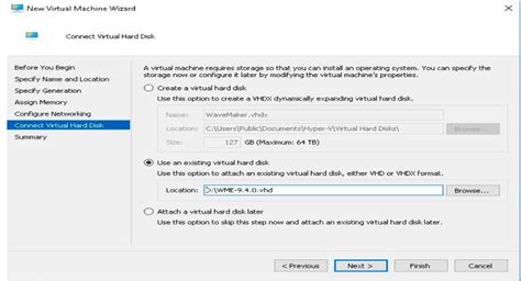 wavemaker enterprise setup on hyper v using vhd · wavemaker docs