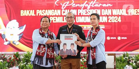Pasangan Prabowo Gibran Mendaftar Pilpres 2024 Di Kpu Harian Inhua Online