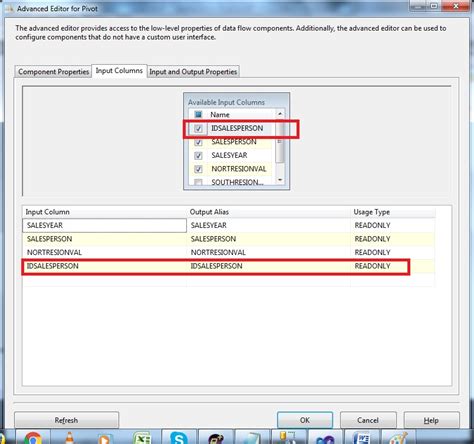 microsoft sql server knowledge bank multi columns value pivot in ssis