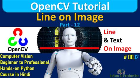 draw line print text on an image using opencv python