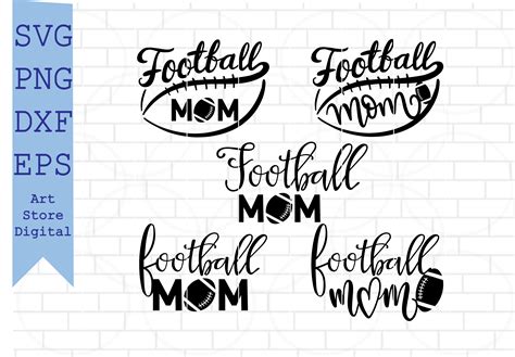 Football Mom Svg Graphic By Artstoredigital · Creative Fabrica